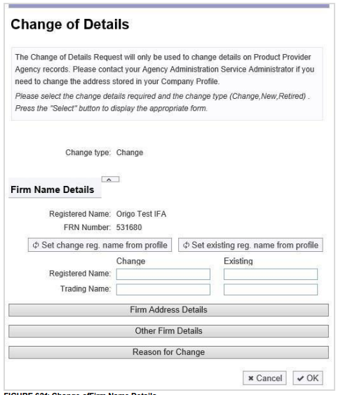 Change of Firm Details – Unipass Agency Management
